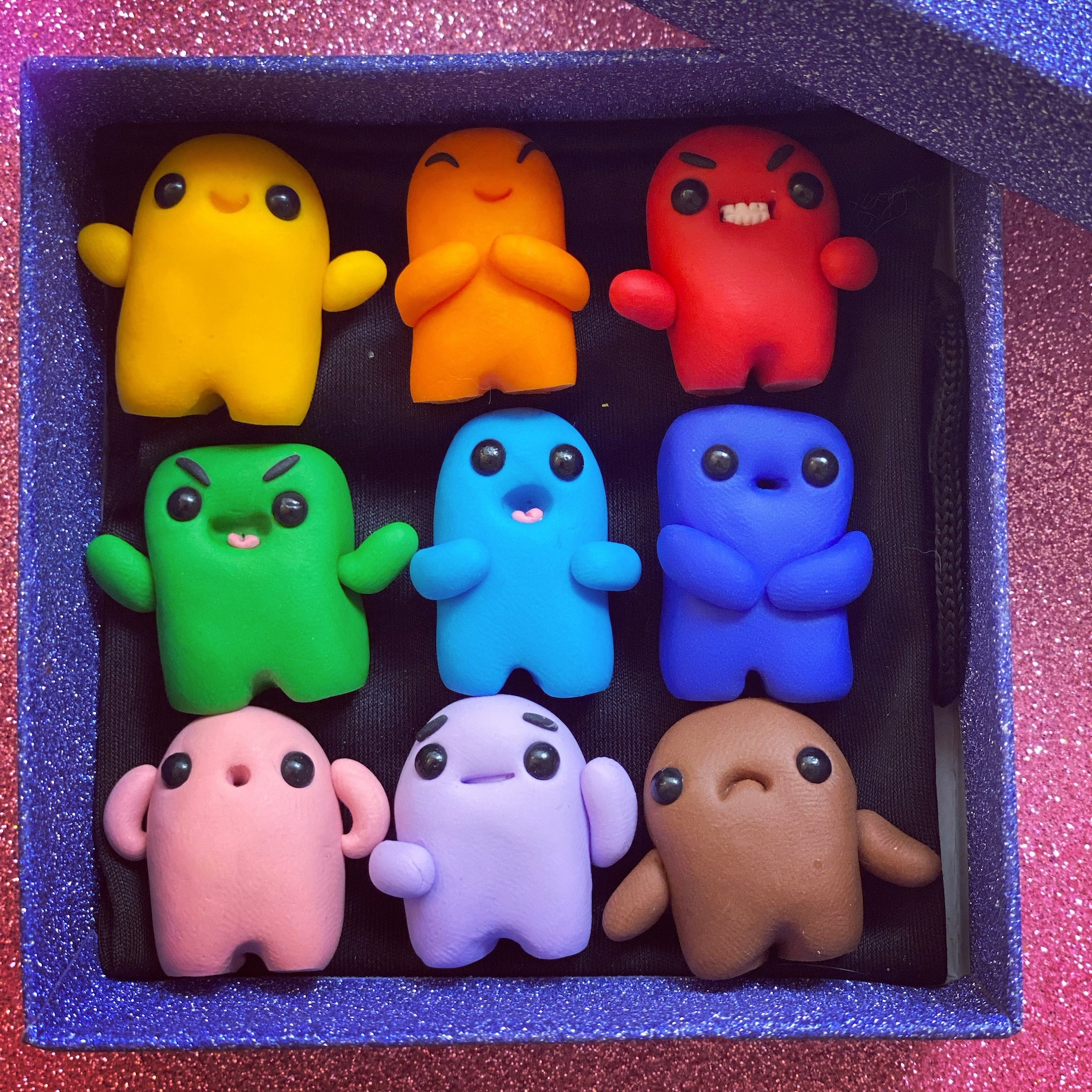 Fimotions - a Miniature Polymer Clay Emotions Game - Figurine Kawaii ...