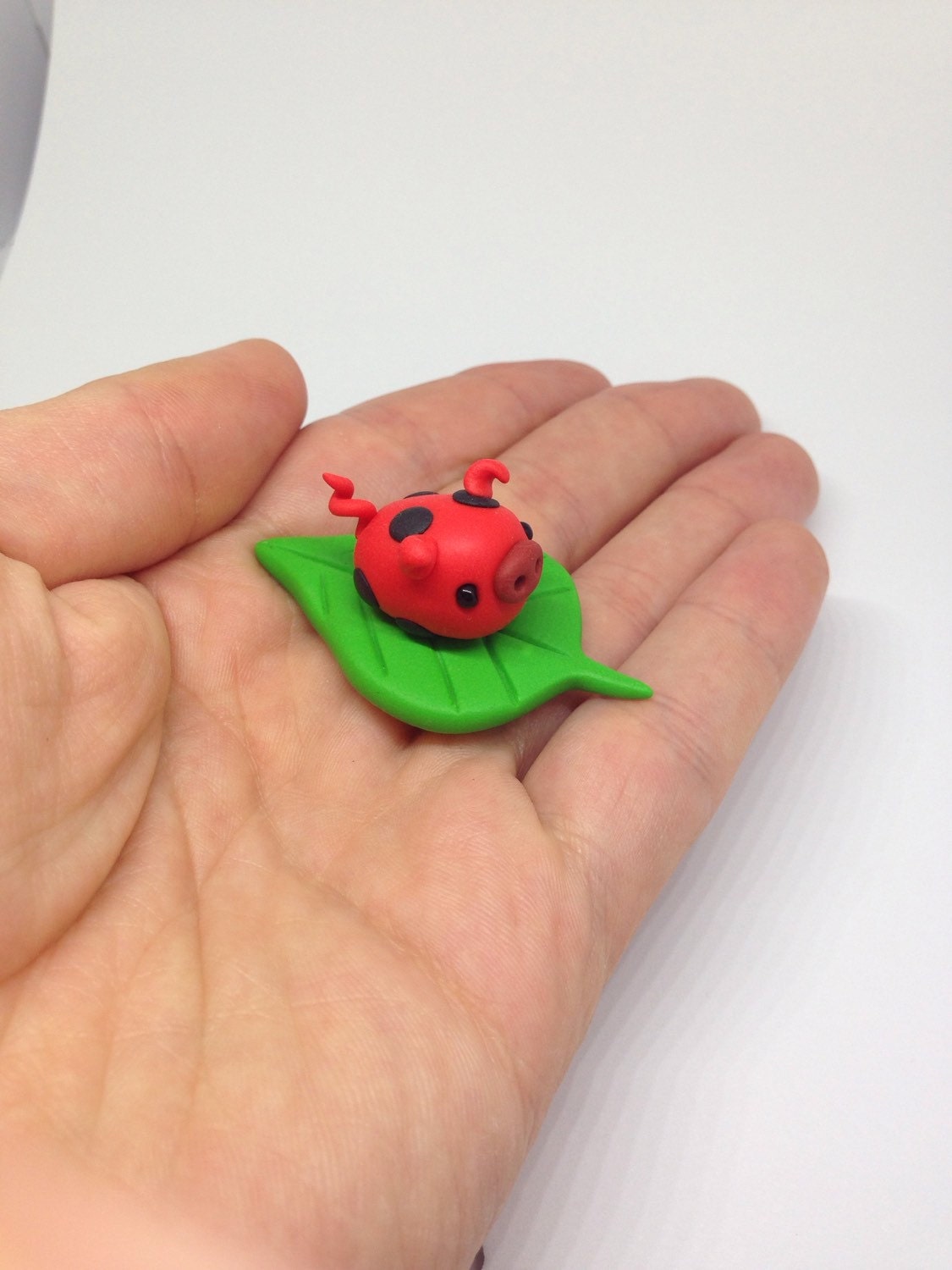 Kawaii Ladybug Pig Style - Etsy