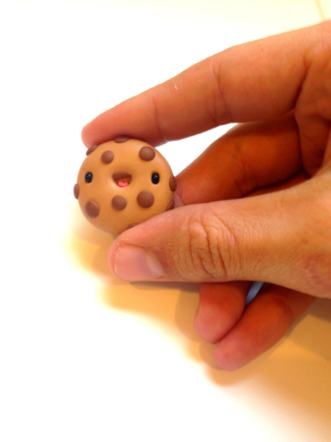 Miniature Sweet Chocolate Chip Cookie Cute Little Polymer - Etsy