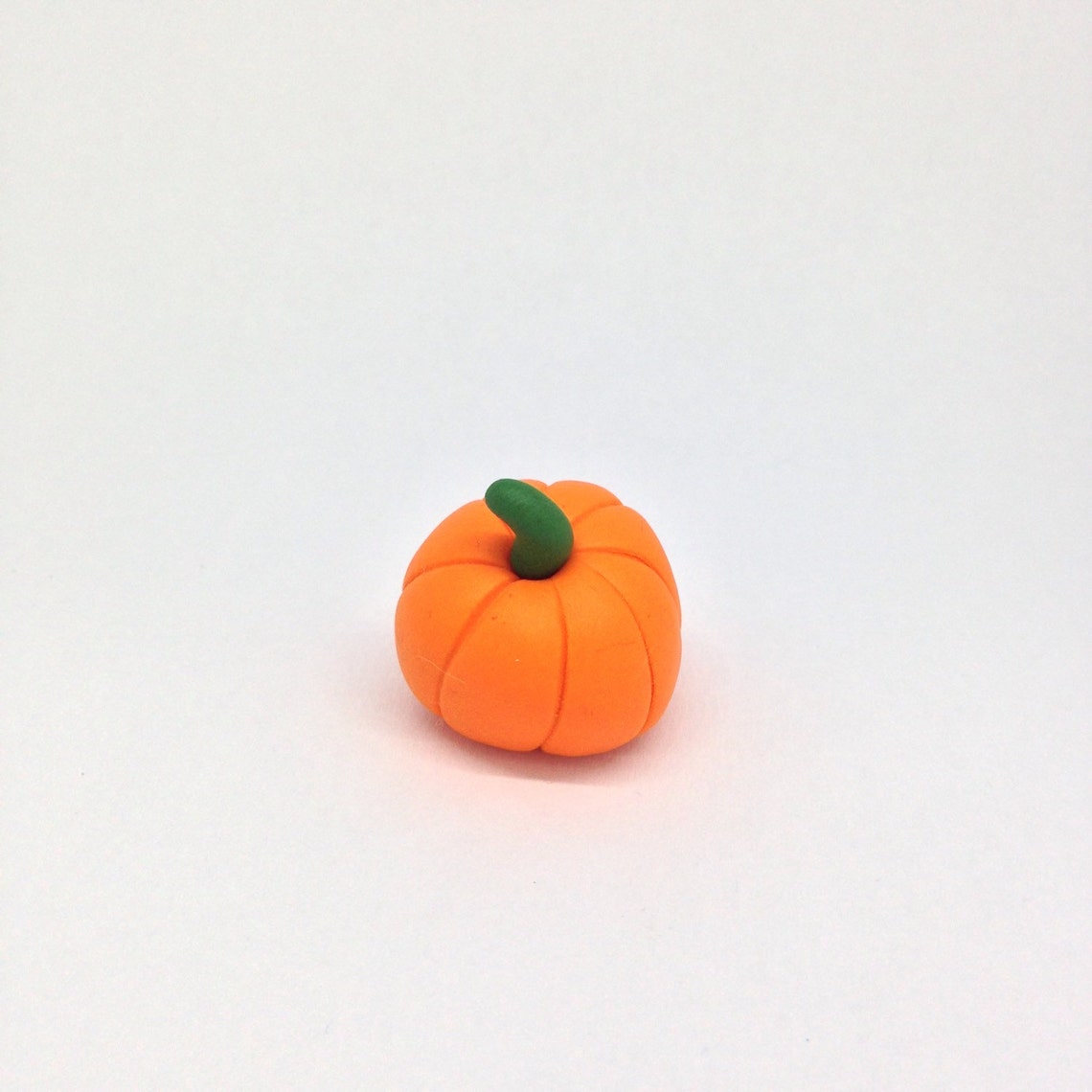 Miniature , Cute Little Pumpkin for Halloween, Clay Fimo - Figurine ...