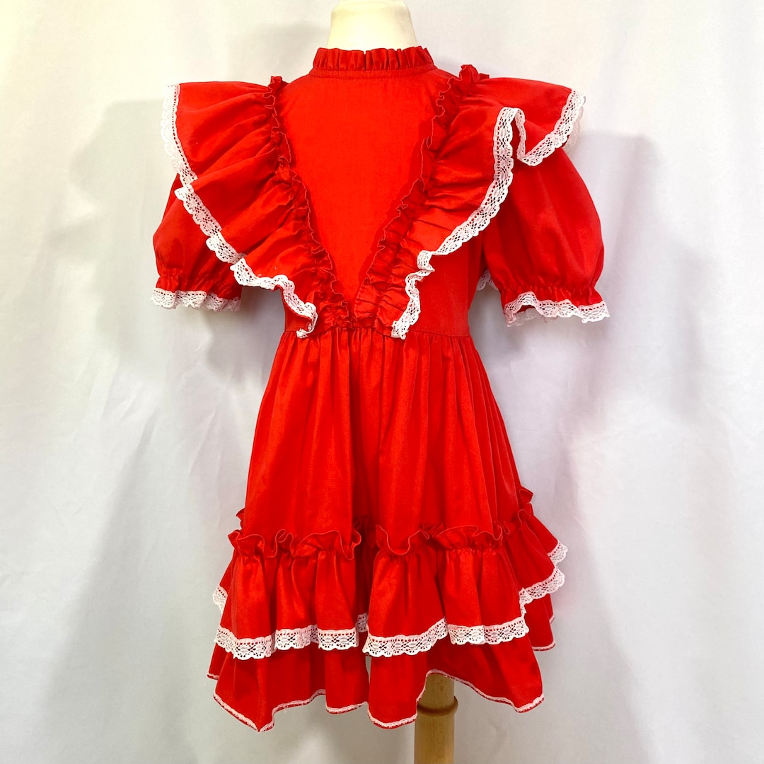 Vintage 80’s Kandy Ann Party Dress Small 5 6 7 - Vintage Kandy Ann ...