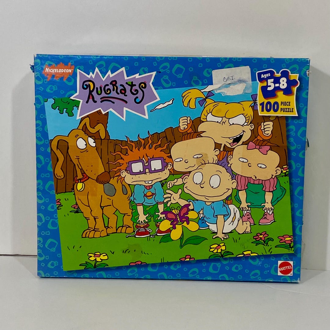 Vintage 1997 Rugrats Jigsaw Puzzle - Vintage Rugrats Puzzle - Vintage ...