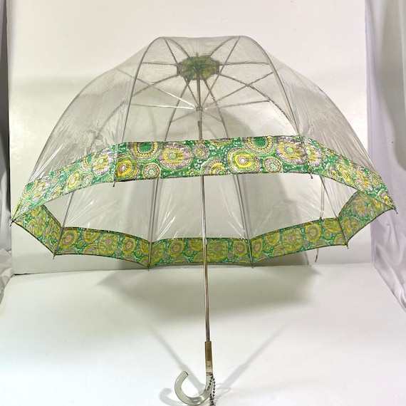 vintage umbrella 1960s umbrella - Gem