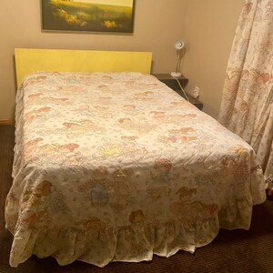 Vintage 1983 Cabbage Patch Kids Bedding & Curtain Set Vintage Cabbage ...