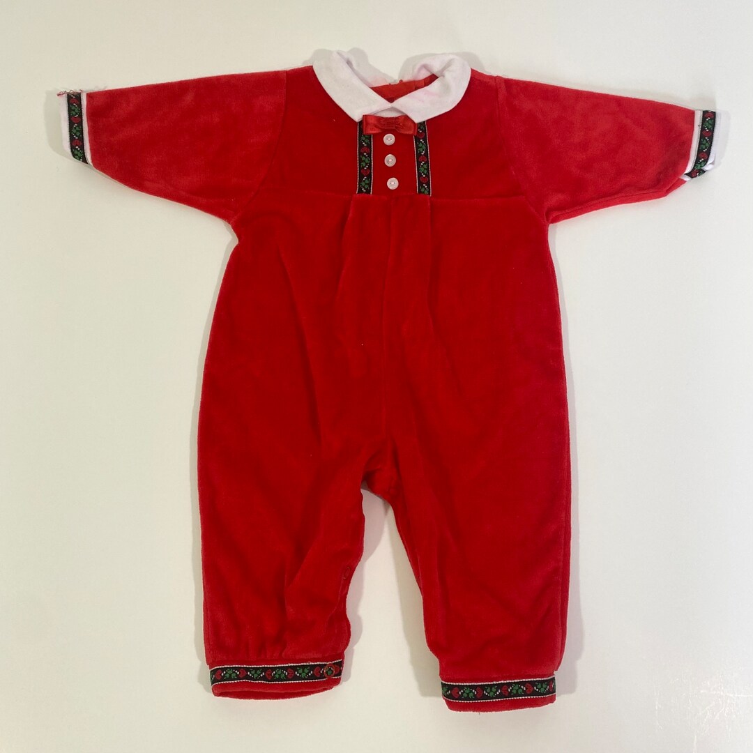 Vintage 80’s Carter’s Red Romper 6 Months - Vintage 6 Month Romper ...