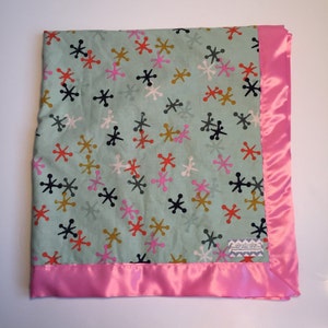 Jazzy Jacks Baby Blanket - Baby Shower Gift - Toddler Blankie - Minky ...
