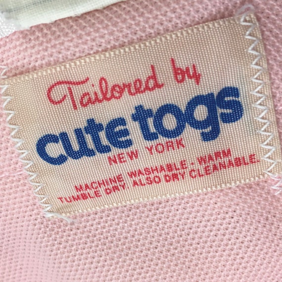 Girl’s Vintage 80’s Pink Cute Togs Dress Coat 18 Mont… - Gem