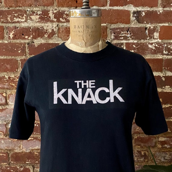Vintage 1979 The Knack T-Shirt - 70s The Knack Felted… - Gem