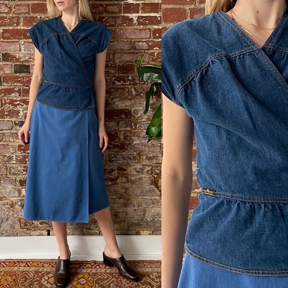 Vintage tree tops wrap - Gem