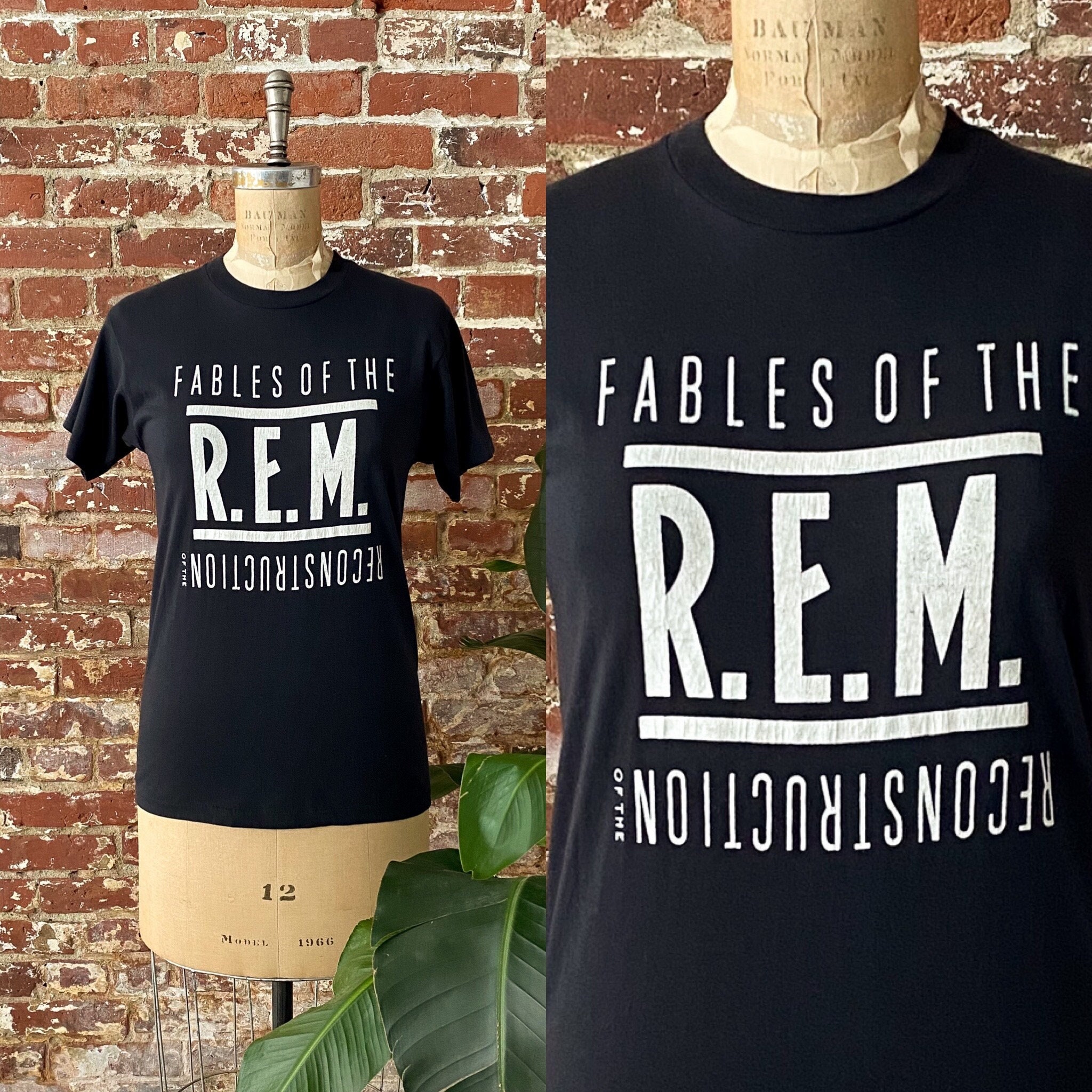 Vintage 1985 R.E.M. Fables of the Reconstruction T-shirt 80s - Etsy