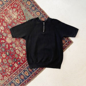 Vintage 1950's Quarter Zip Sweatshirt - Etsy Vintage 1950's Quarter Zip Sweatshirt - Etsy