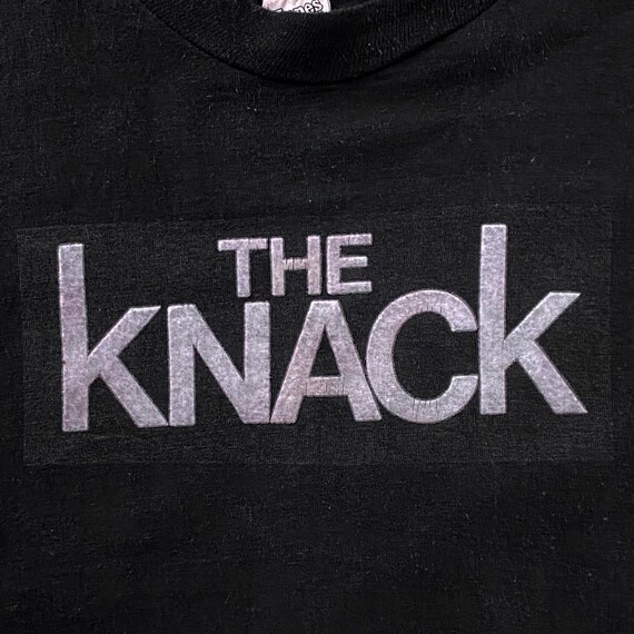 Vintage 1979 The Knack T-Shirt - 70s The Knack Felted… - Gem