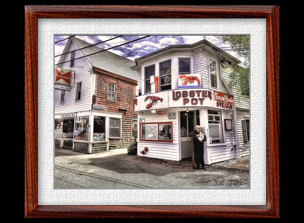 Provincetown Print 11"x14" - Lobster Pot Restaurant - Cape Cod Artwork ...