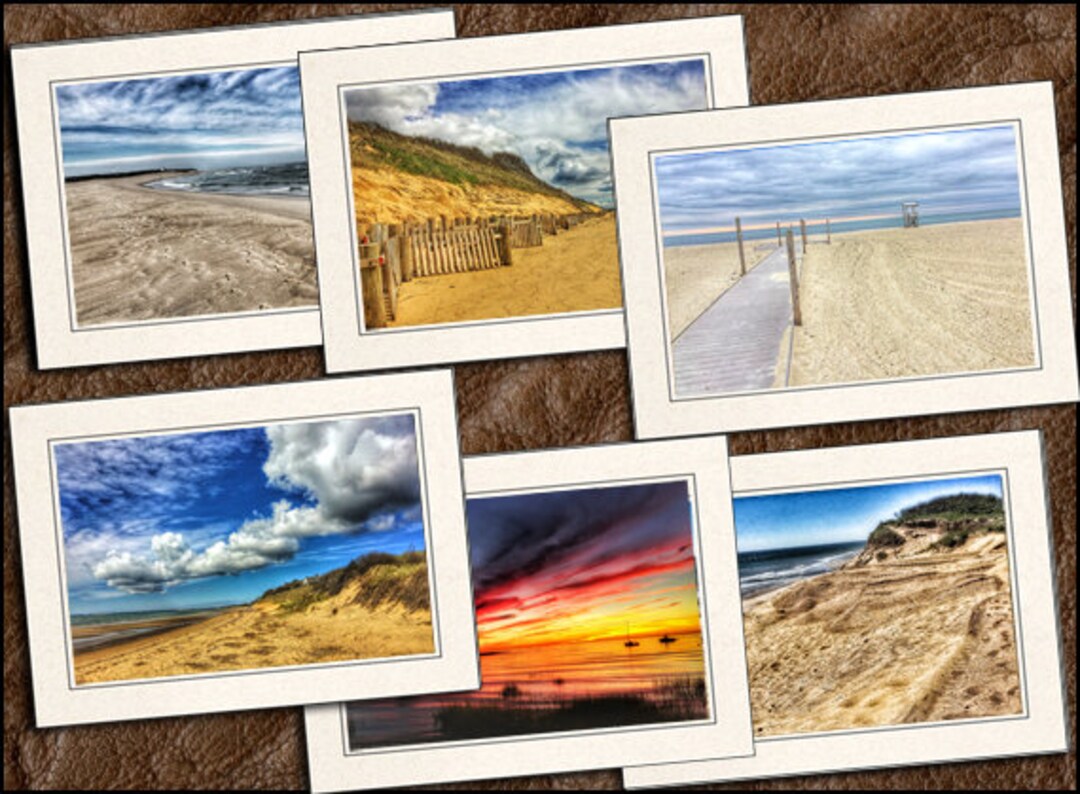 Cape Cod Photo Greeting Cards Set - Note Cards With Envelope - Photo ...