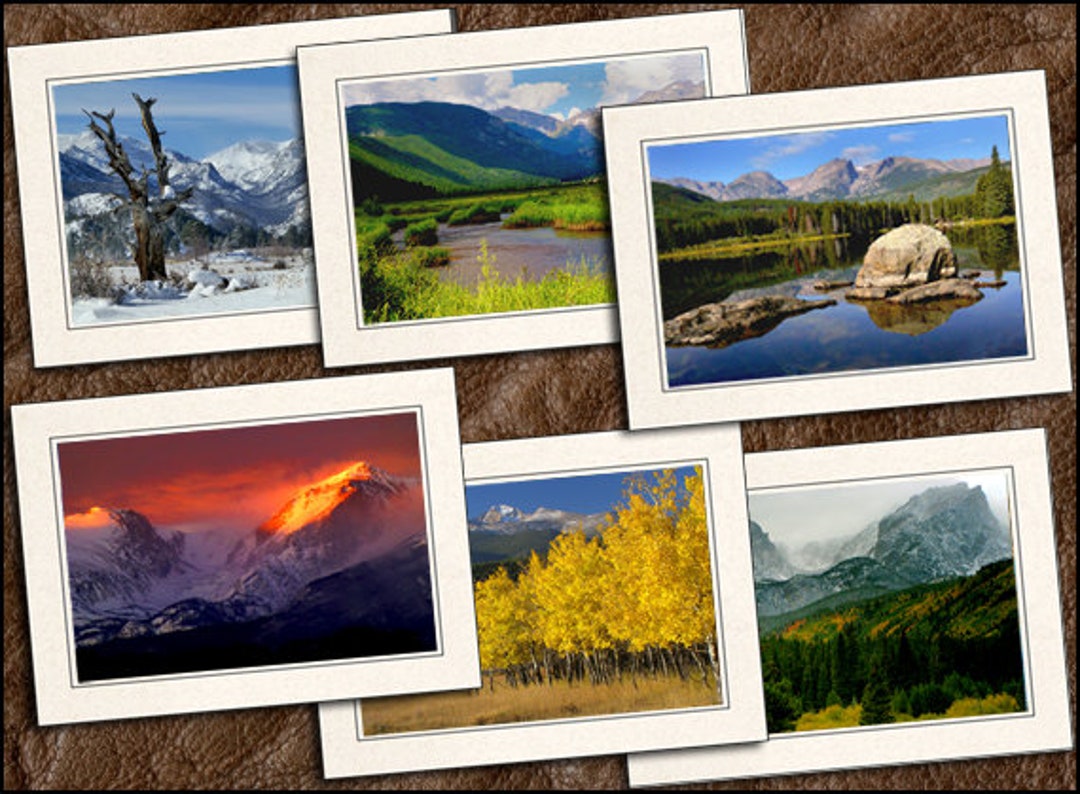 Nature Photo Greeting Cards Blank - Note Cards With Envelope - Photo ...