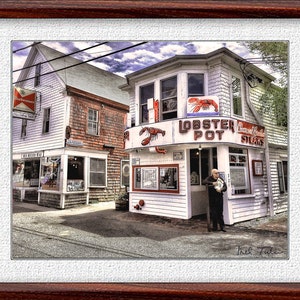 Provincetown Print 11"x14" - Lobster Pot Restaurant - Cape Cod Artwork ...