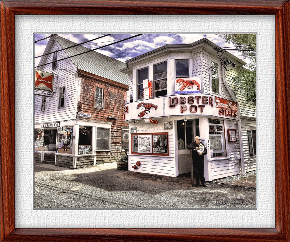 Provincetown Print 11"x14" - Lobster Pot Restaurant - Cape Cod Artwork ...