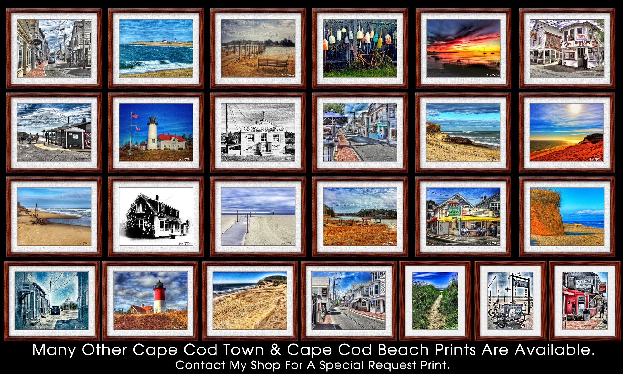 Cape Cod Print 11x14 - Cape Cod Decor - Cape Cod Art - Cape Cod Gift ...
