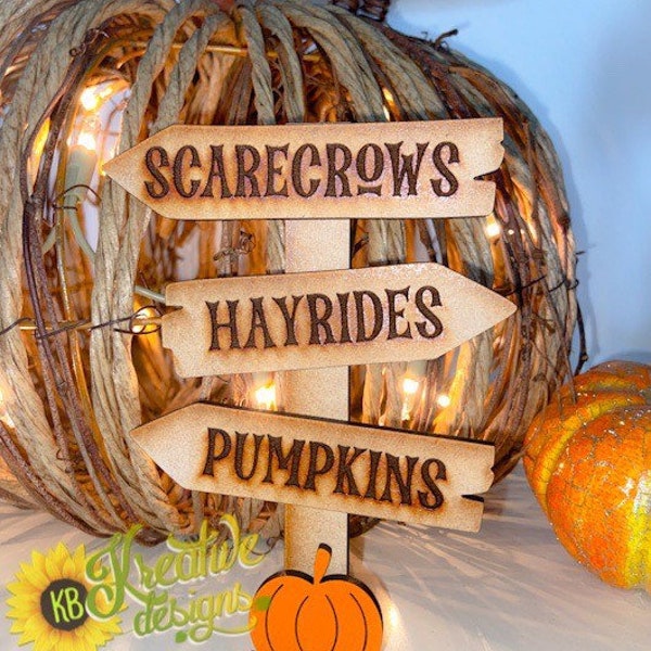 Mini Fall Signs - Etsy