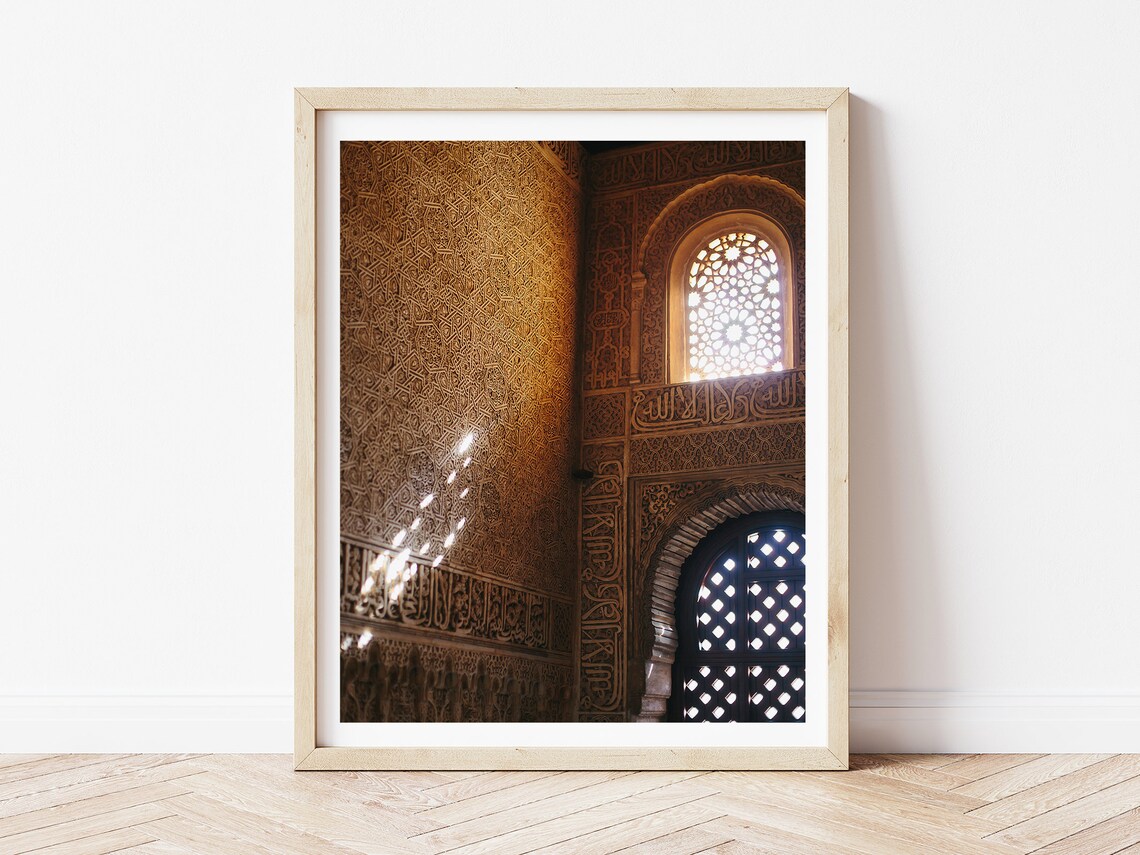 Alhambra Light Digital Print // Instant Download Travel - Etsy
