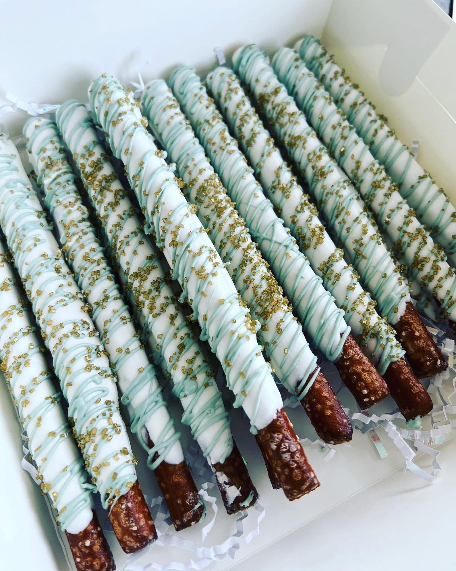 Sage Green Treats: Cakesicles, Rice Krispies or Pretzels - Etsy