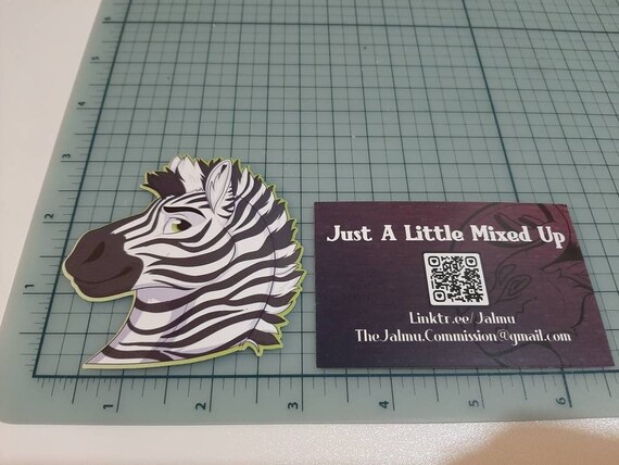 Paper Stickers Paper & Party Supplies Zebra Sticker Flawed etna.com.pe