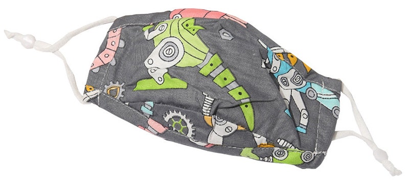3-Pack Robot Dino Kids' Masks - Etsy.de
