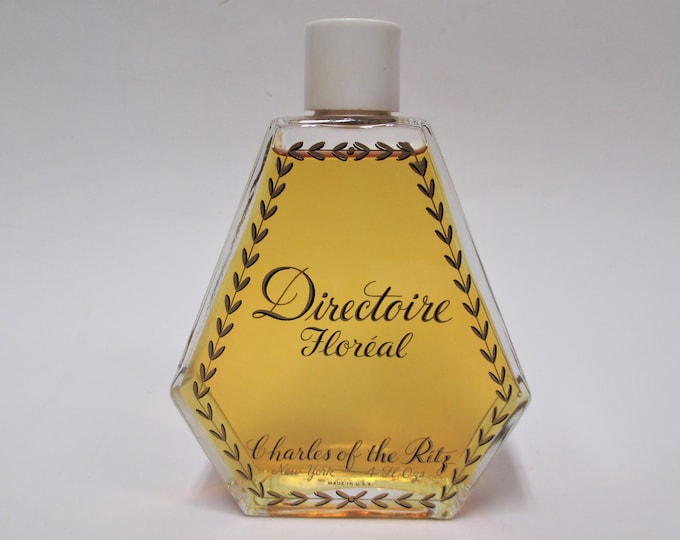 Vintage Charles of the Ritz Directoire Floreal, 4 Fl Oz Glass Bottle of ...