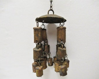 Cow Bell Wind Chimes - Etsy