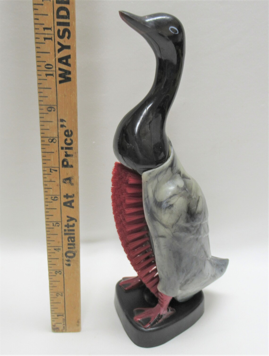 Vintage Swank "bird Brush" 1950s Molded Plastic Duck Clothes Brush ...