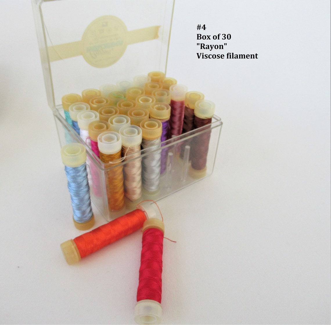 Vintage Madeira Thread Made in Germany Rayon Box of 30 | Etsy