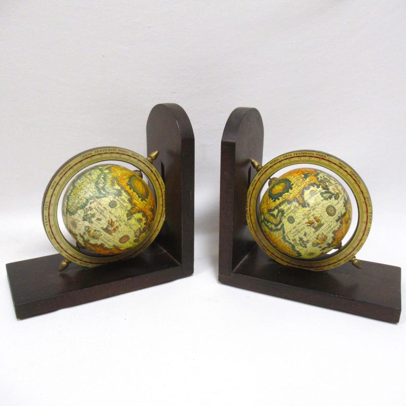 Vintage Spinning Globe - Etsy