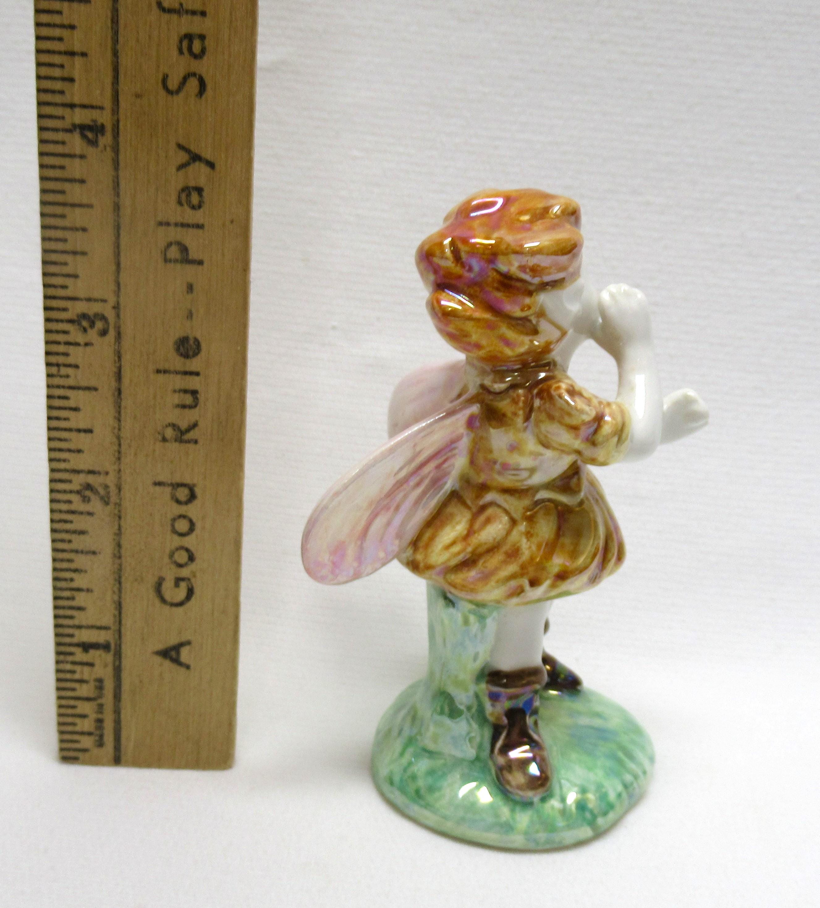 Vintage Napco Aidan "little Fiery One" Fairy Figurine 892, Lusterware ...