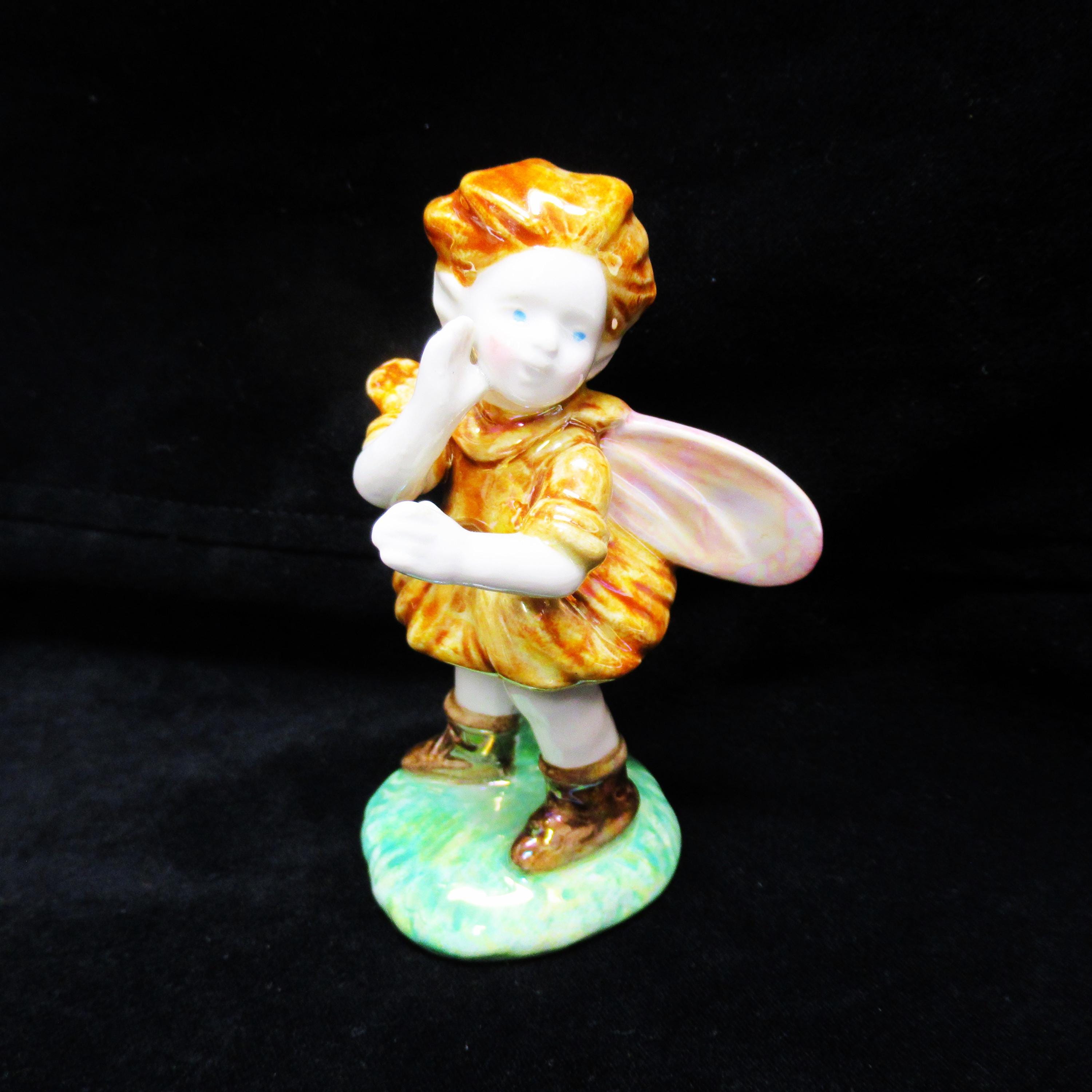 Vintage Napco Aidan "little Fiery One" Fairy Figurine 892, Lusterware ...