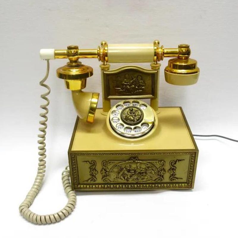 Vintage Rotary Phone - Etsy