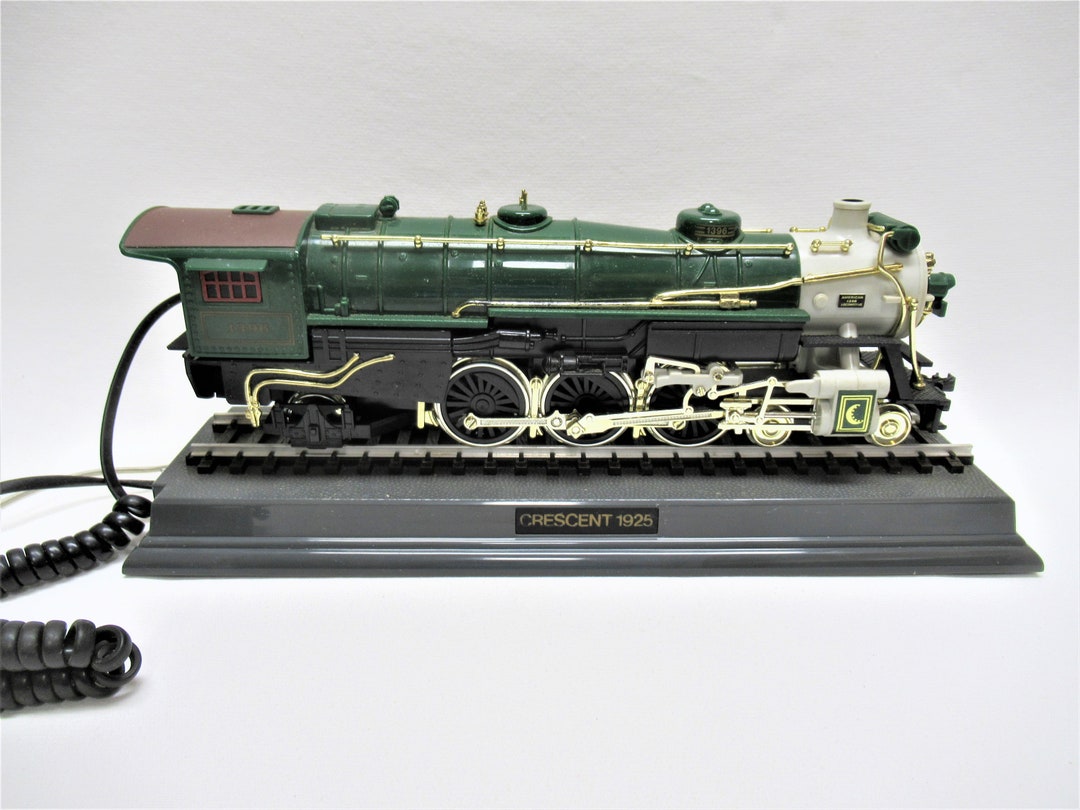 Vintage Locomotive Phone by Telemania, 1990s Crescent Train 1925 ...