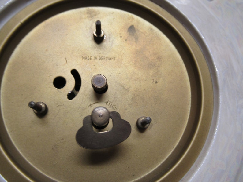 Vintage Narco Clock West German Wind Up Clock Lusterware | Etsy