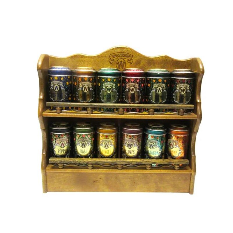 Hanging Spice Rack - Etsy