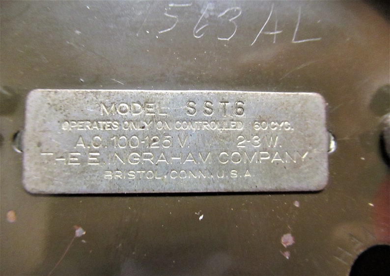 Vintage Ingraham Mantle Clock Converted from Self Starting to | Etsy