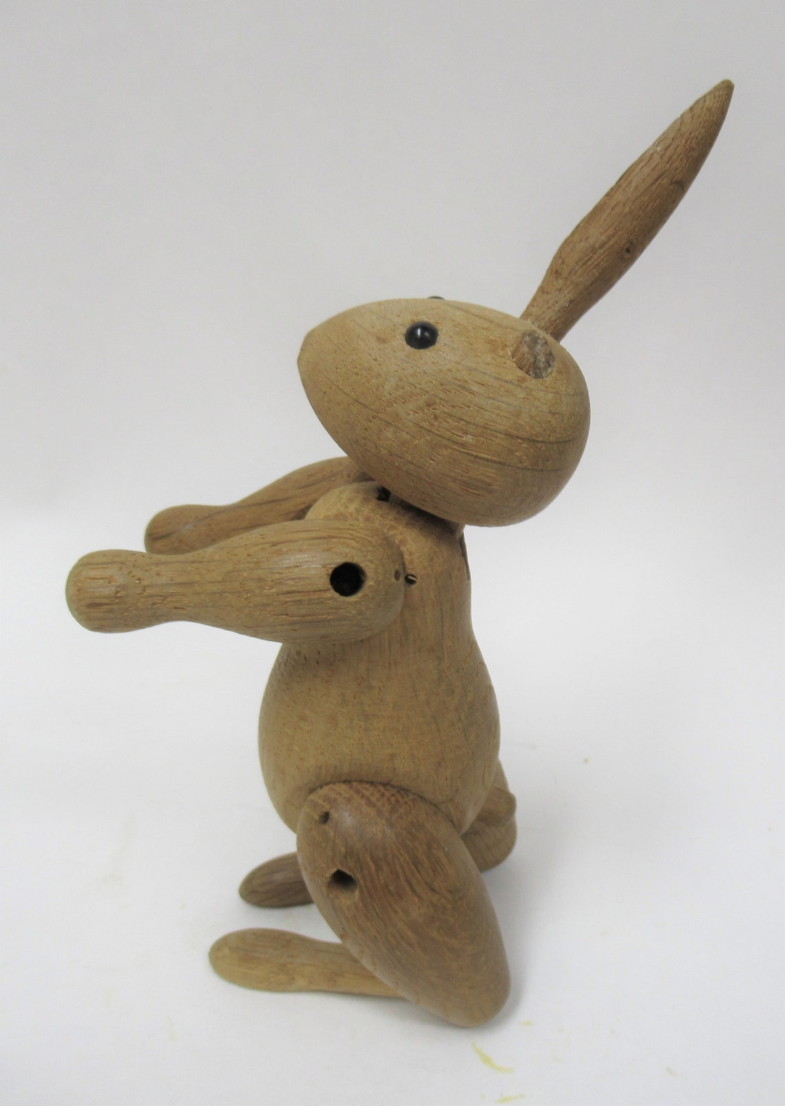 Vintage Kay Bojesen Rabbit Danish Modern Mid Century Wooden - Etsy
