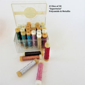 Vintage Madeira Thread Made in Germany Opal Box of 10 Neon | Etsy