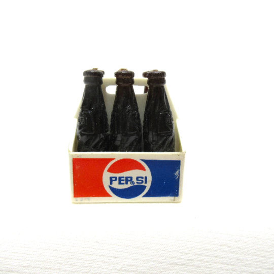 Vintage Mini Pepsi Six Pack Bottles, Made Taiwan, Dollhouse Barbie Doll ...