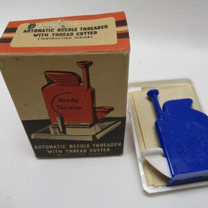 Vintage Witch Needle Threader & Thread Cutter, Made in Italy...with ...