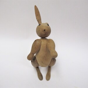Vintage Kay Bojesen Rabbit Danish Modern Mid Century Wooden - Etsy