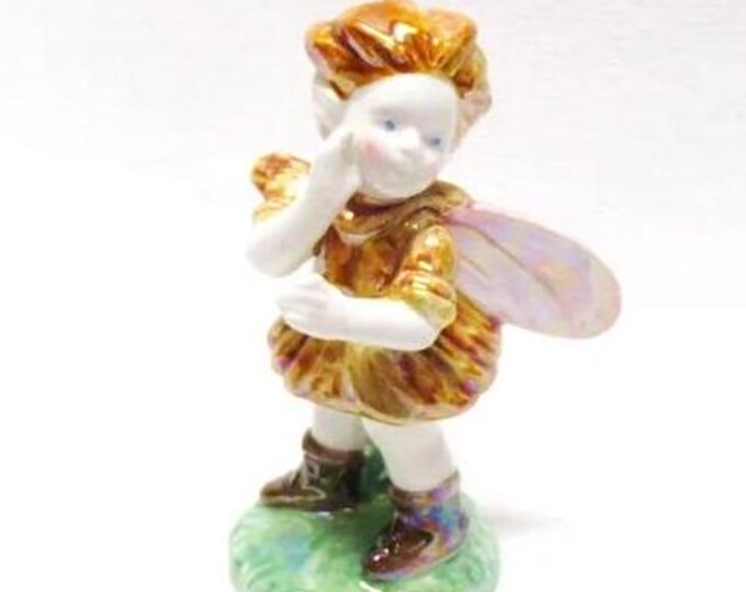 Vintage Napco Aidan "little Fiery One" Fairy Figurine 892, Lusterware ...