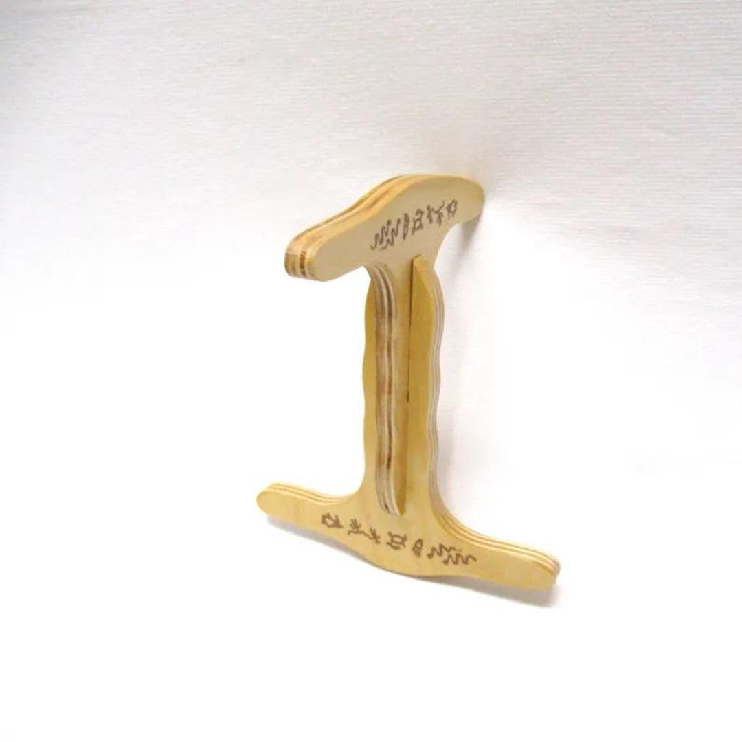 Vintage Niddy Noddy Wooden Hand Tool for Knitter, Spinners, for Making ...