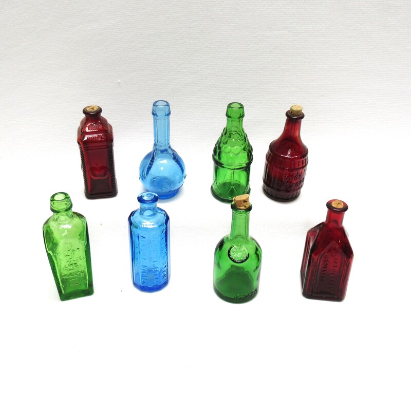 Wheaton Miniature Glass Bottle - Etsy