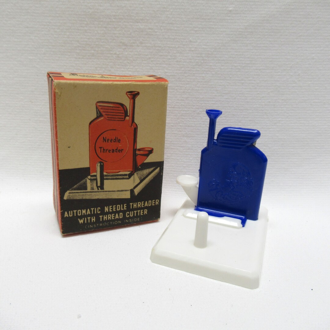 Vintage Witch Needle Threader & Thread Cutter, Made in Italy...with ...