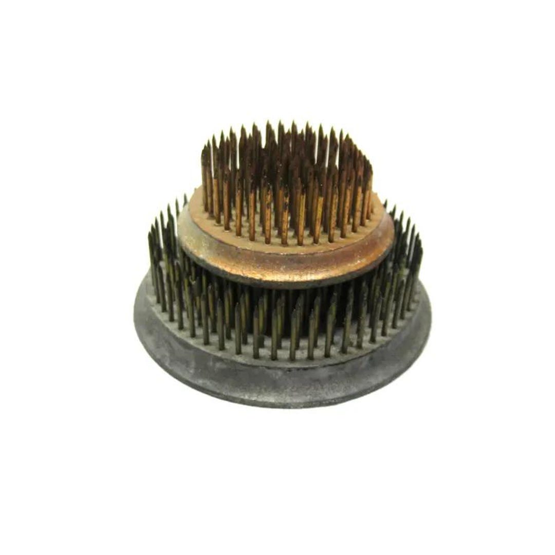 2 Vintage Flower Pin Frogs, Round Metal Flower Arranging Holder W ...