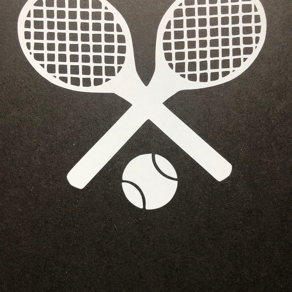 Tennis Car Decal - Etsy